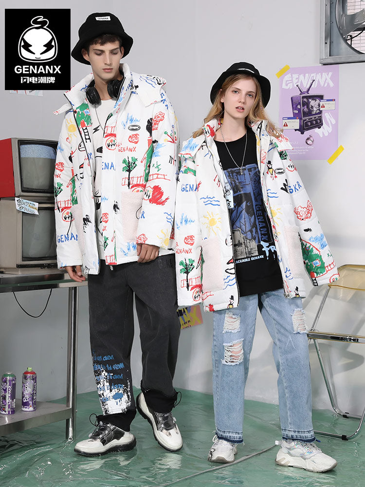 The globally popular "snowcore" fashion! – genanx